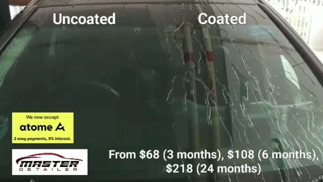 WINDSCREEN COATING – MASTER DETAILER PTE LTD